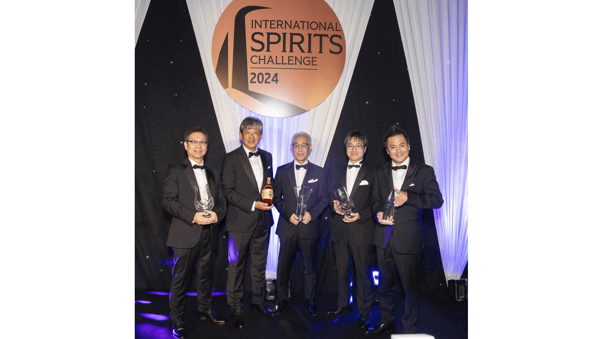 三得利威士忌連續兩年榮獲 2024 ISC 國際烈酒競賽總冠軍
